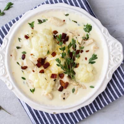 Cod Chowder - Delicious Little Bites